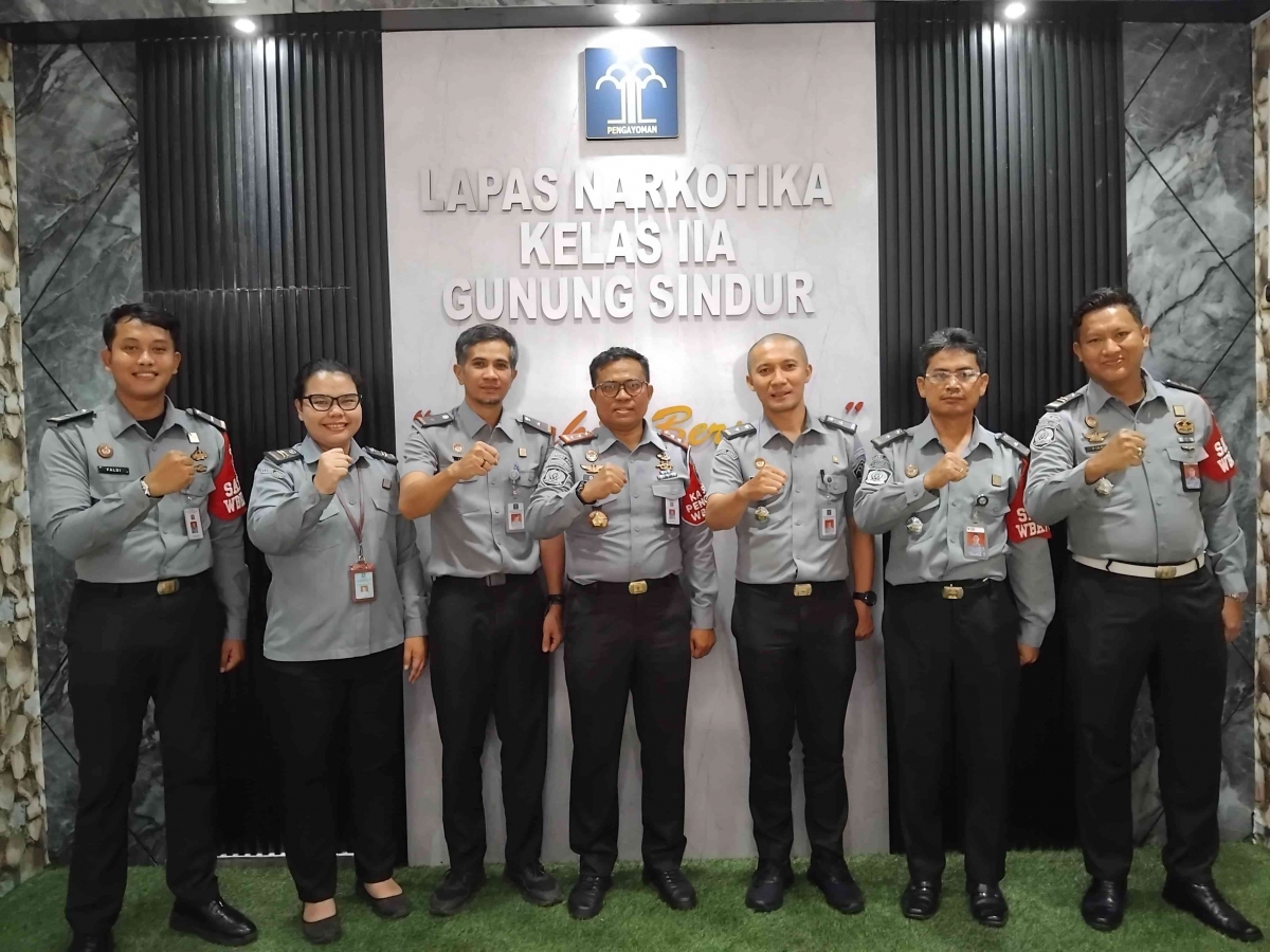Foto Artikel : Lapas Narkotika Gunung Sindur Terima Kunjungan Monev ... Foto Artikel : Lapas Narkotika Gunung Sindur Terima Kunjungan Monev ...