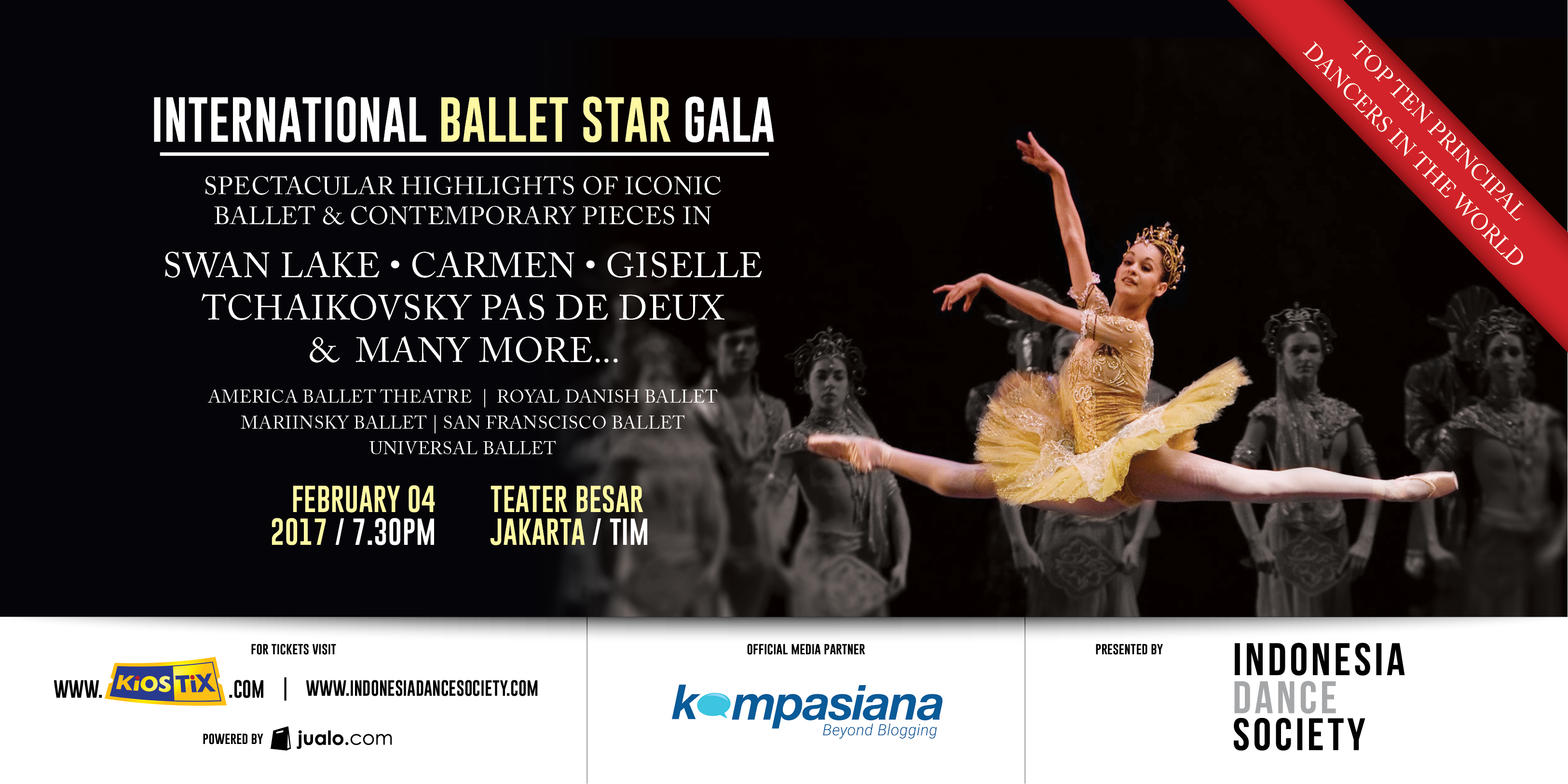 Mengagumi Keanggunan Tari Balet dalam International Ballet Star Gala ...