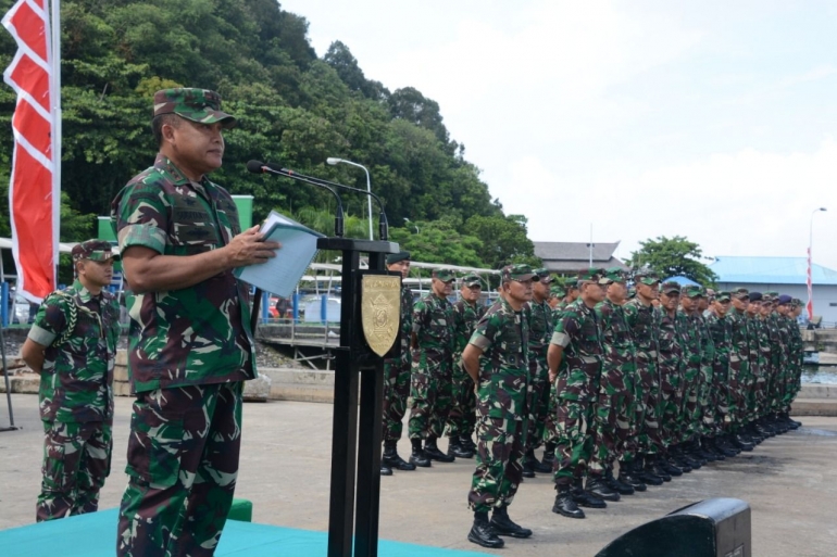 Pangdam Vi Mlw Lepas 450 Prajurit Yonif R 303 Setia Sampai Mati Kostrad