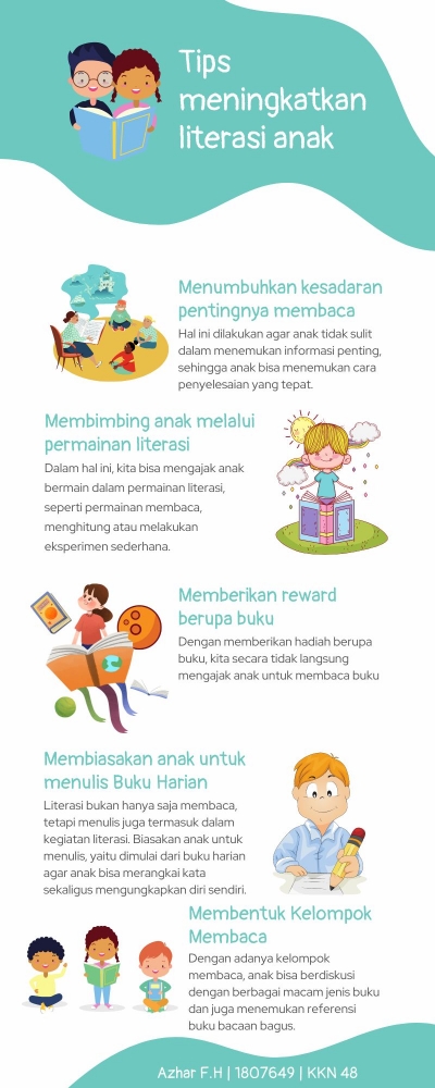 Meningkatkan Literasi Melalui Poster Dan Infografis Di Smpn 10 Kota