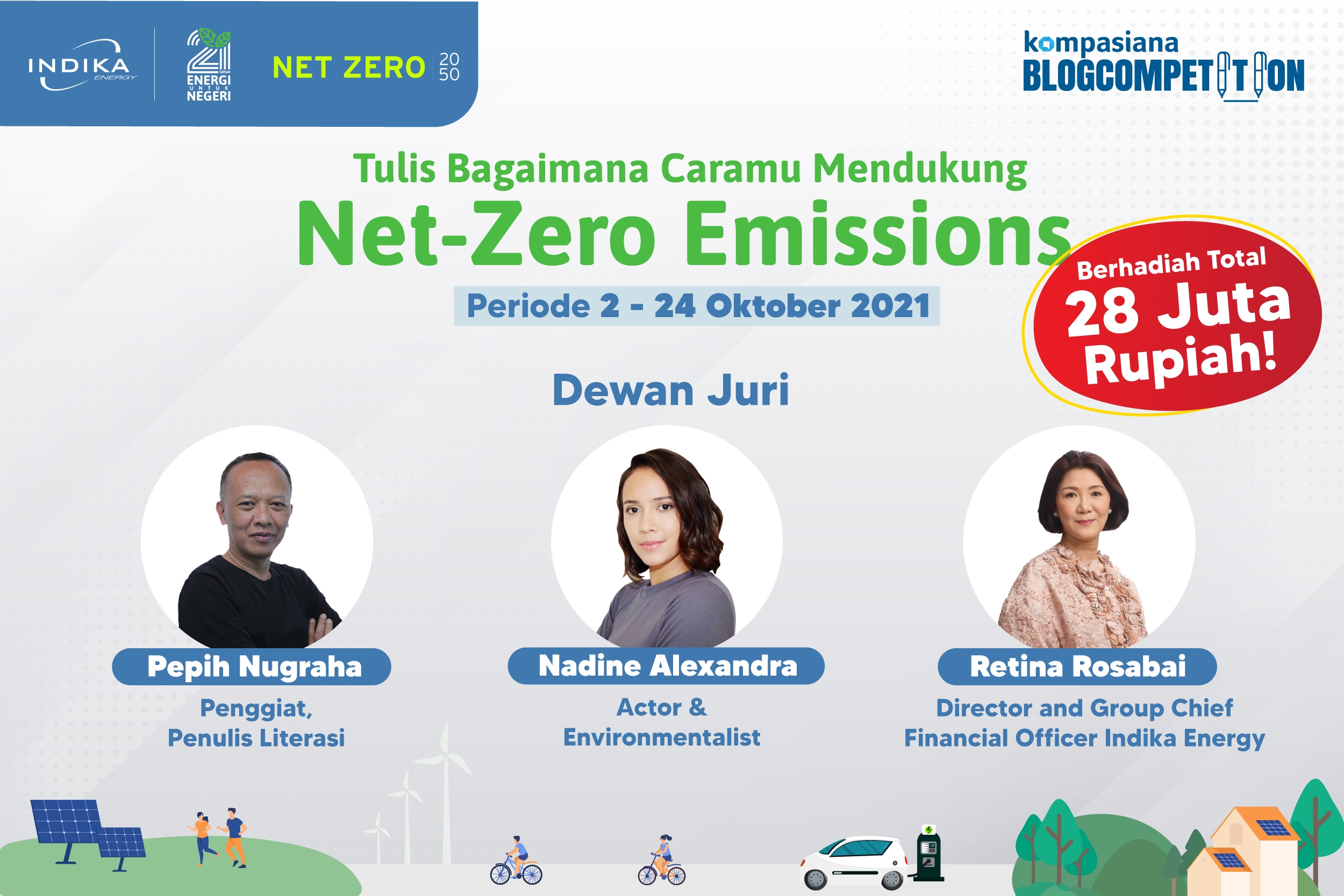 Tulis Bagaimana Caramu Mendukung Net-Zero Emissions, Menangkan Hadiah ...