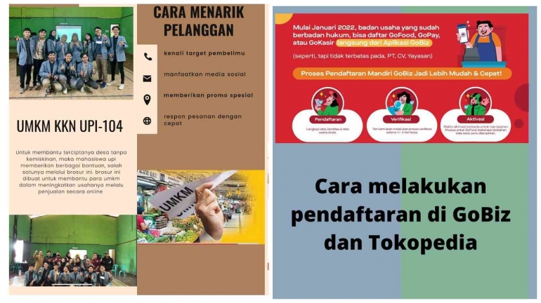 Pembagian Brosur kepada UMKM sebagai Upaya dalam Mewujudkan SDG'S Desa ... Pembagian Brosur kepada UMKM sebagai Upaya dalam Mewujudkan SDG'S Desa ...