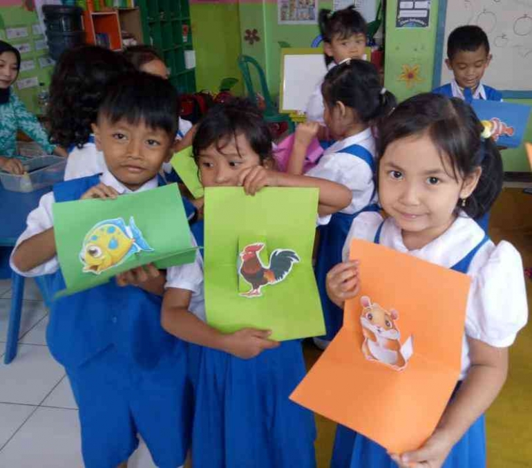 Pembuatan POP UP BOOK di TK Dharma Wanita Persatuan 01 Dinoyo guna ... Pembuatan POP UP BOOK di TK Dharma Wanita Persatuan 01 Dinoyo guna ...
