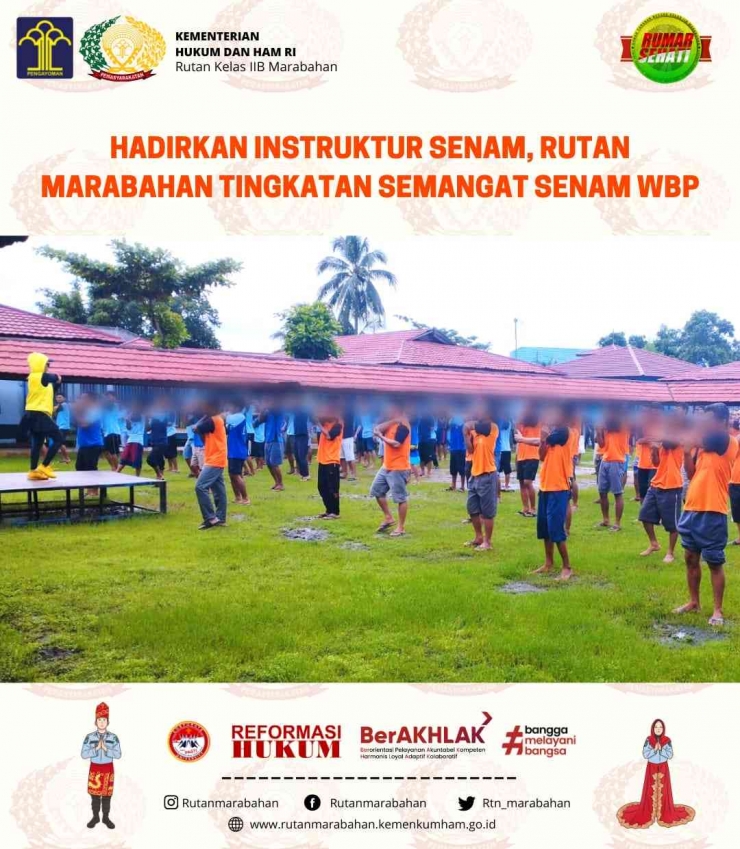 Foto Artikel : Hadirkan Instruktur Senam, Rutan Marabahan Tingkatan ... Foto Artikel : Hadirkan Instruktur Senam, Rutan Marabahan Tingkatan ...