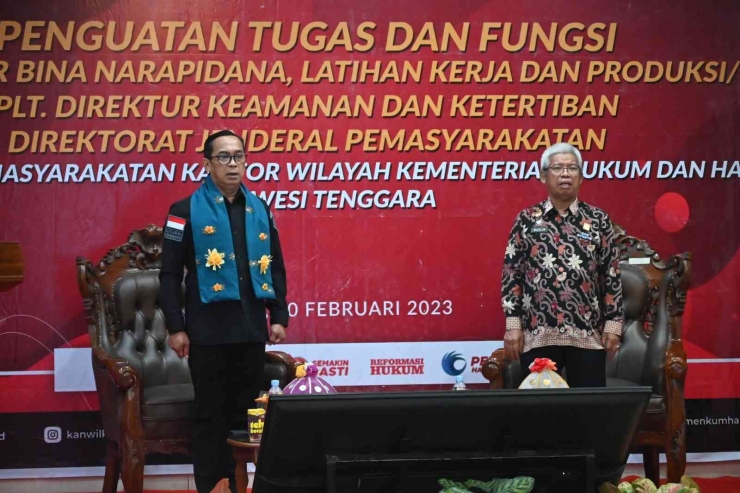 Foto Artikel : Kunjungi Kanwil Kemenkumham Sultra, Direktur Pembinaan ... Foto Artikel : Kunjungi Kanwil Kemenkumham Sultra, Direktur Pembinaan ...