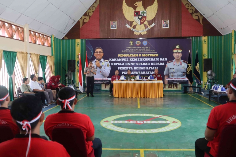 Menambahkan Semangat Peserta Rehabilitasi Pemasyarakatan Menerima