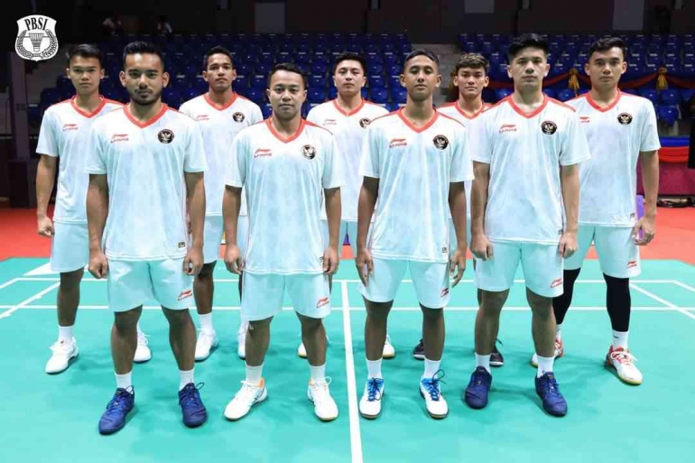 Line Up Final Bulutangkis Beregu Putra Sea Games 2023 Indonesia Vs