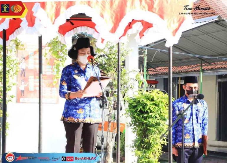 Gelorakan Ayo Bangkit Bersama Lpp Semarang Gelar Upacara Peringatan