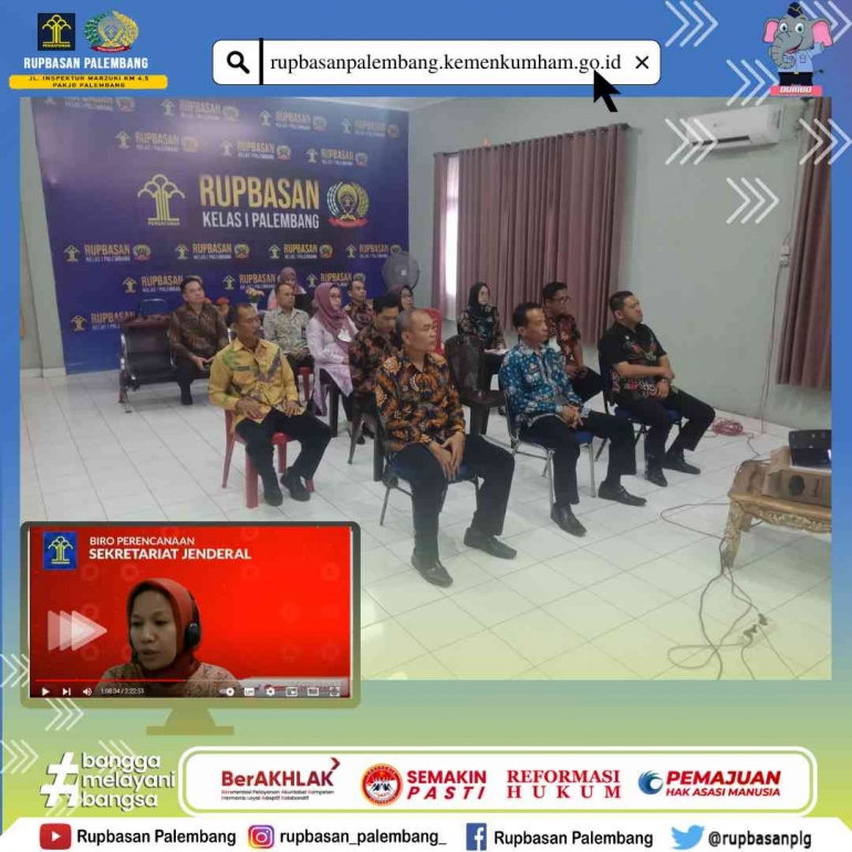 Rupbasan Palembang Ikuti Kegiatan Sosialisasi Road Map RB - Kompasiana.com Rupbasan Palembang Ikuti Kegiatan Sosialisasi Road Map RB - Kompasiana.com