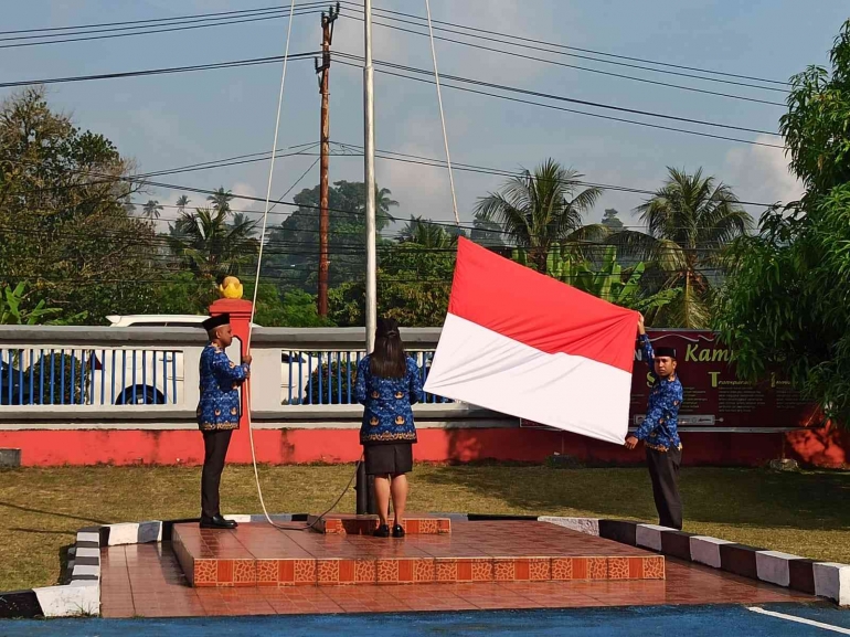 Lapas Ambon Ikut Upacara Bendera Peringati Hari Sumpah Pemuda Ke 95