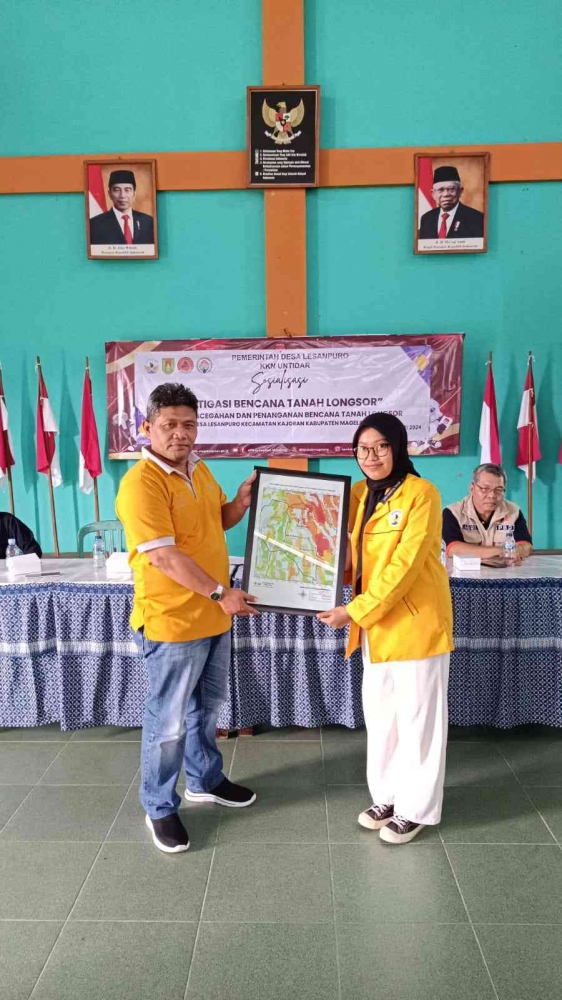 Tingkatkan Tanggap Bencana Tim Kkn Untidar Dan Pemdes Lesanpuro
