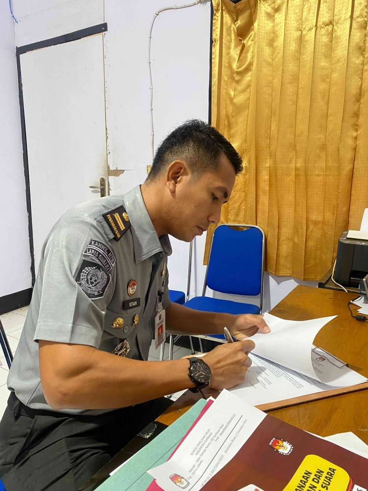 Kompak Sukseskan Pemilu 2024 Kpps Lapas Sumbawa Besar Terus Perkuat