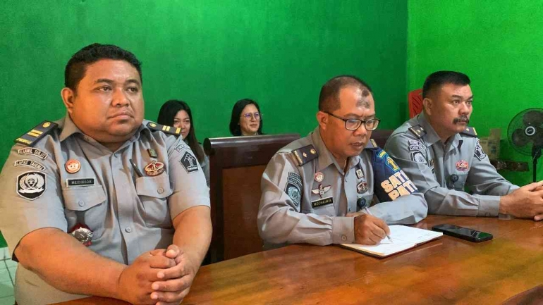 Kalapas Dan Jajaran Lapas Tahuna Ikuti Sosialisasi Penguatan Peran