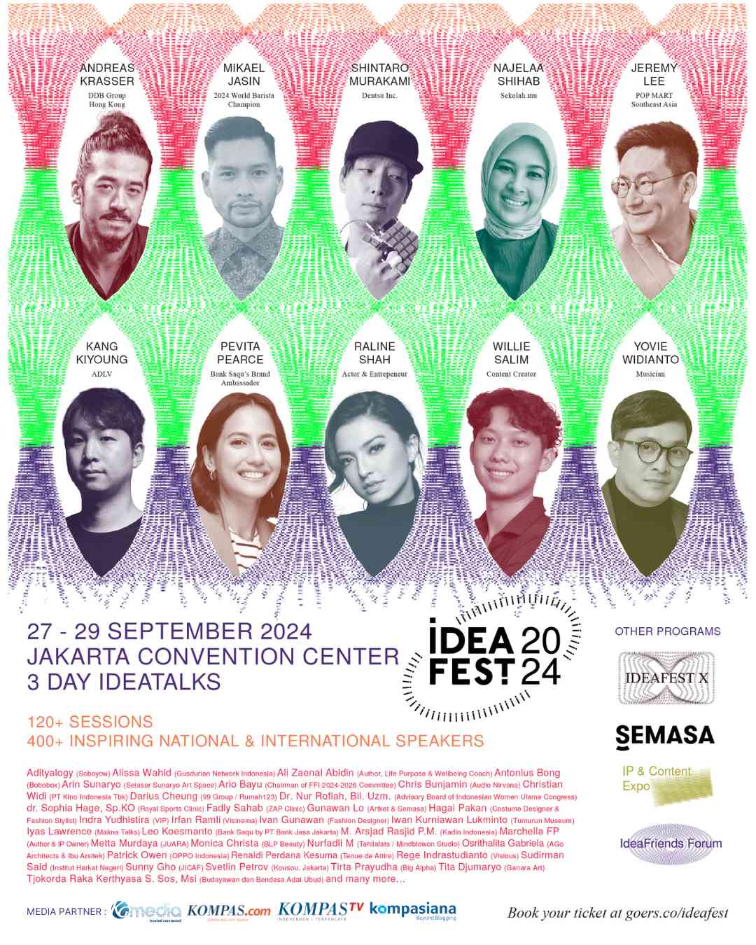 Deretan 400+ Pembicara Internasional dan Nasional akan Hadir di ...